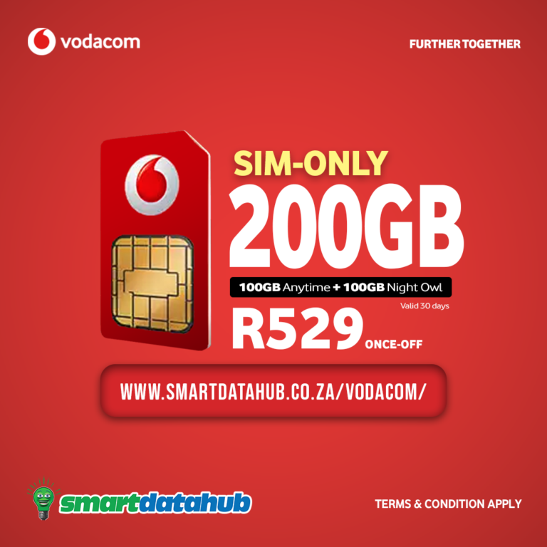 200GB Vodacom - Smart Datahub